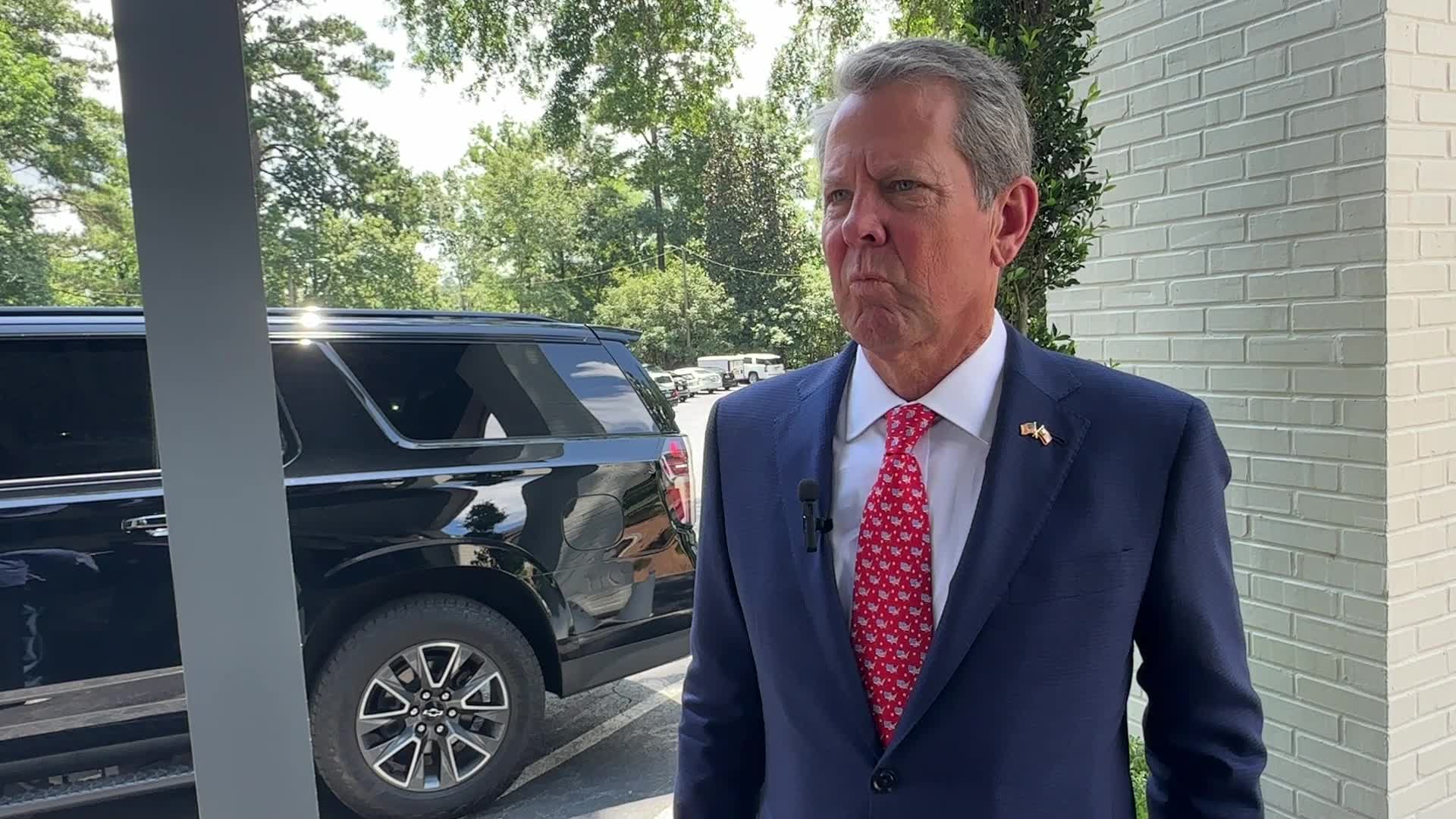 Gov. Brian Kemp provides thoughts after appointing Ben Land to Georgia ...