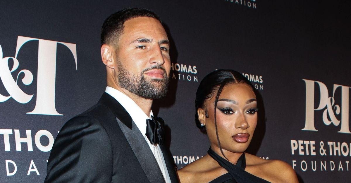 Megan Thee Stallion Makes Red Carpet Debut With Boyfriend Klay Thompson ...