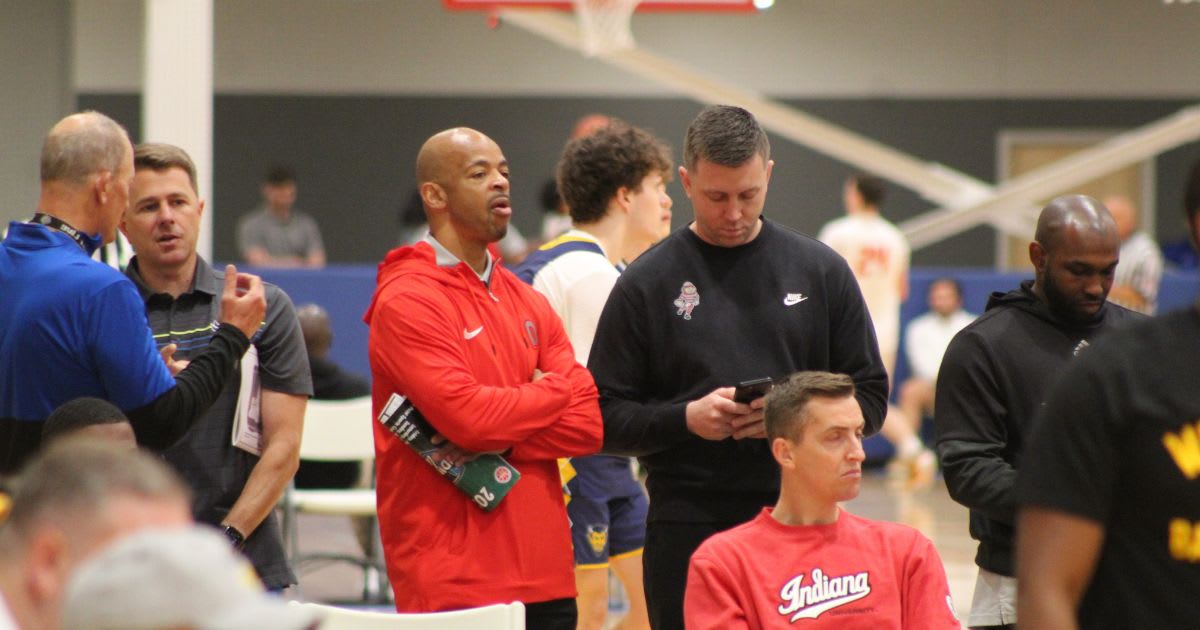 Where will the Ohio State coaching staff be during the final live period?
