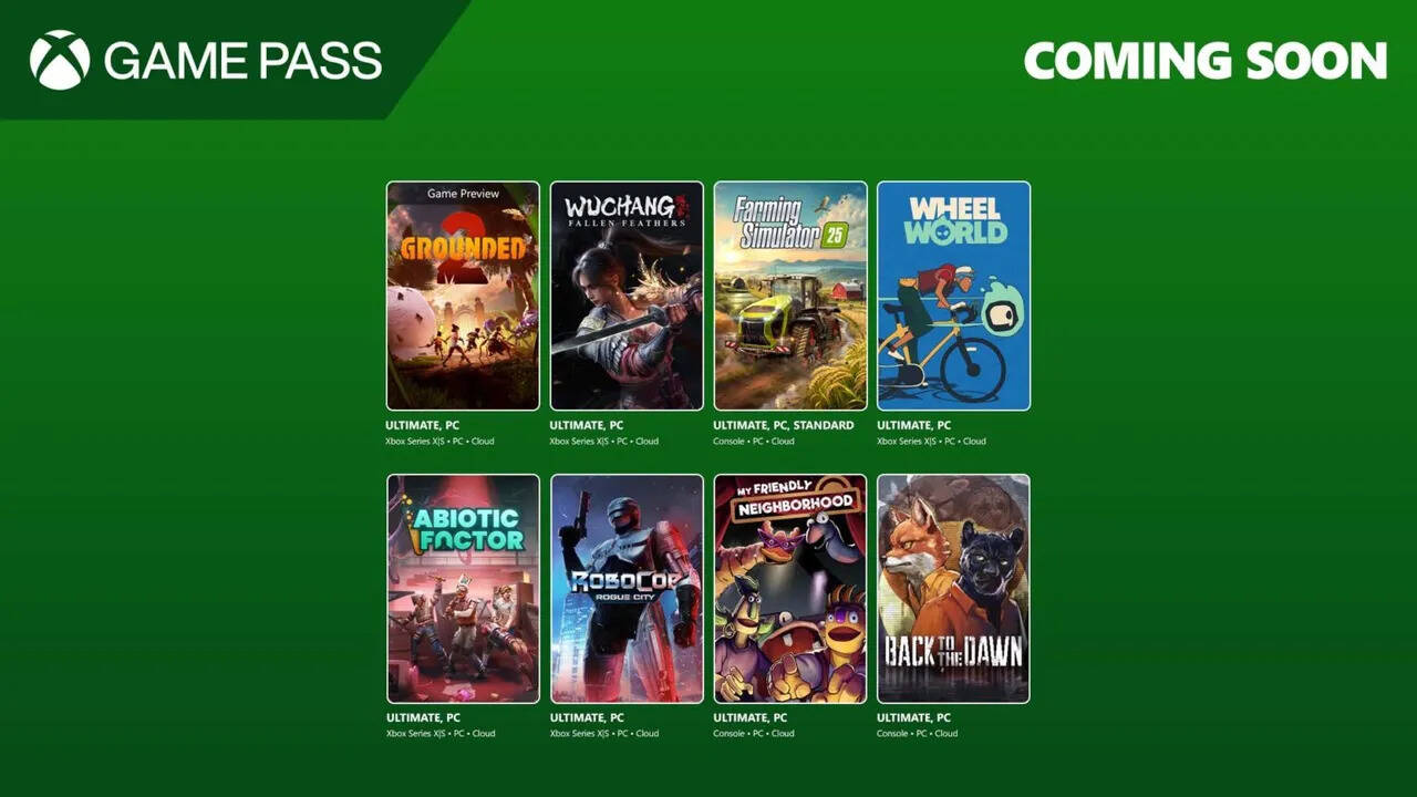 List of all games coming in July to Xbox Game Pass