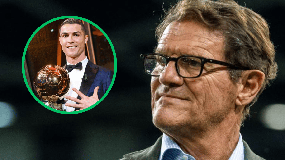 Fabio Capello desairó a Cristiano Ronaldo al elegir a los 3 mejores ...