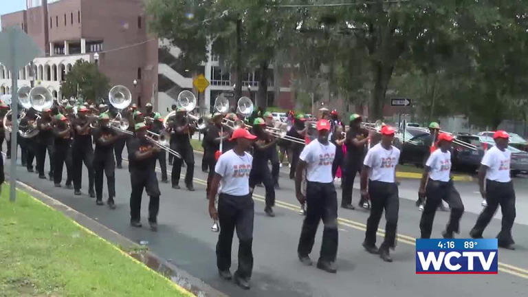 Over 400 participate in annual FAMU Marching 100 Summer Band Camp parade