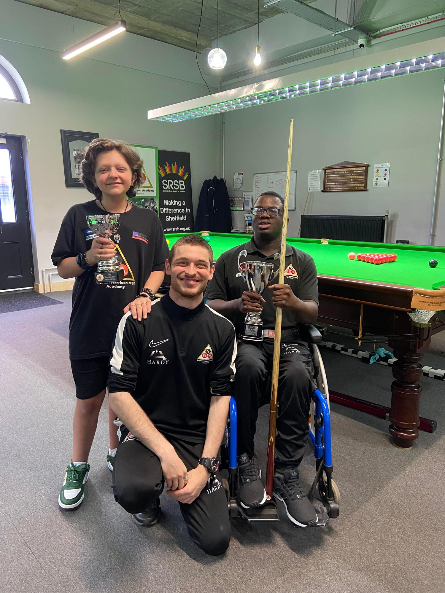 Snooker funding is right on cue for city academy