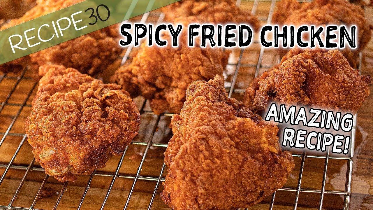 Spicy Fried chicken better than KFC!