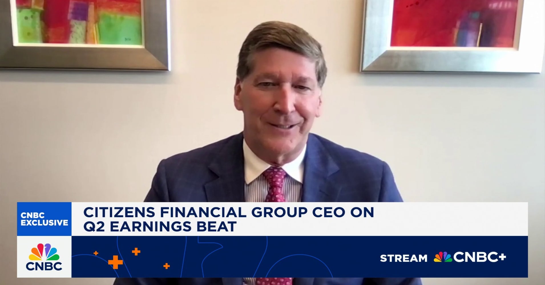 Citizens Financial Group CEO on q2 earnings beat, loan growth and ...