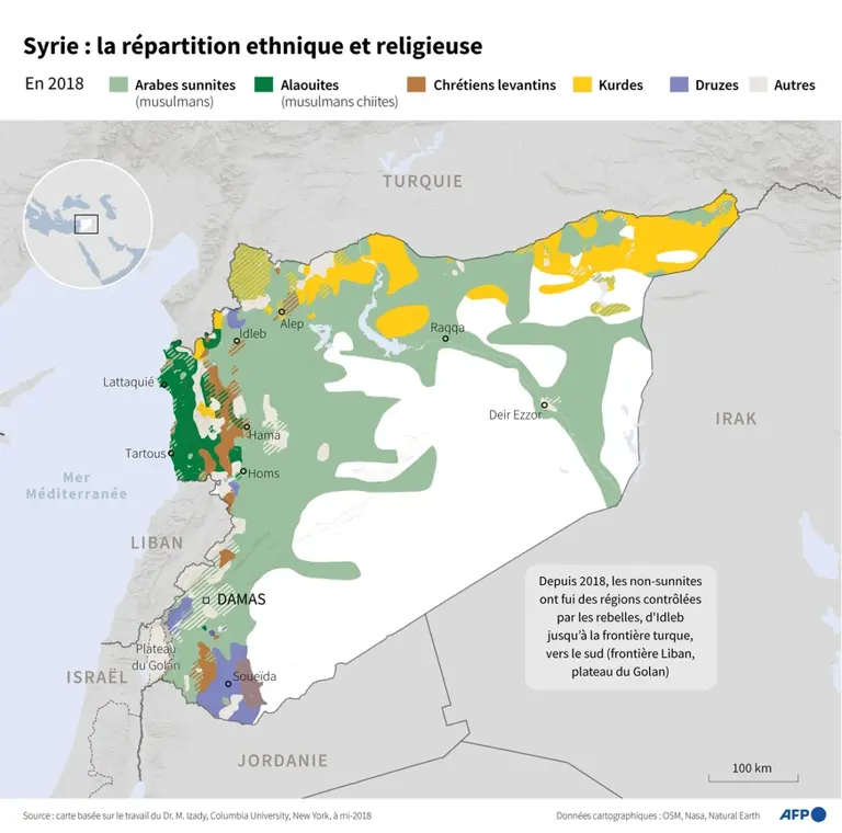Violents combats en Syrie: mais qui sont les druzes?