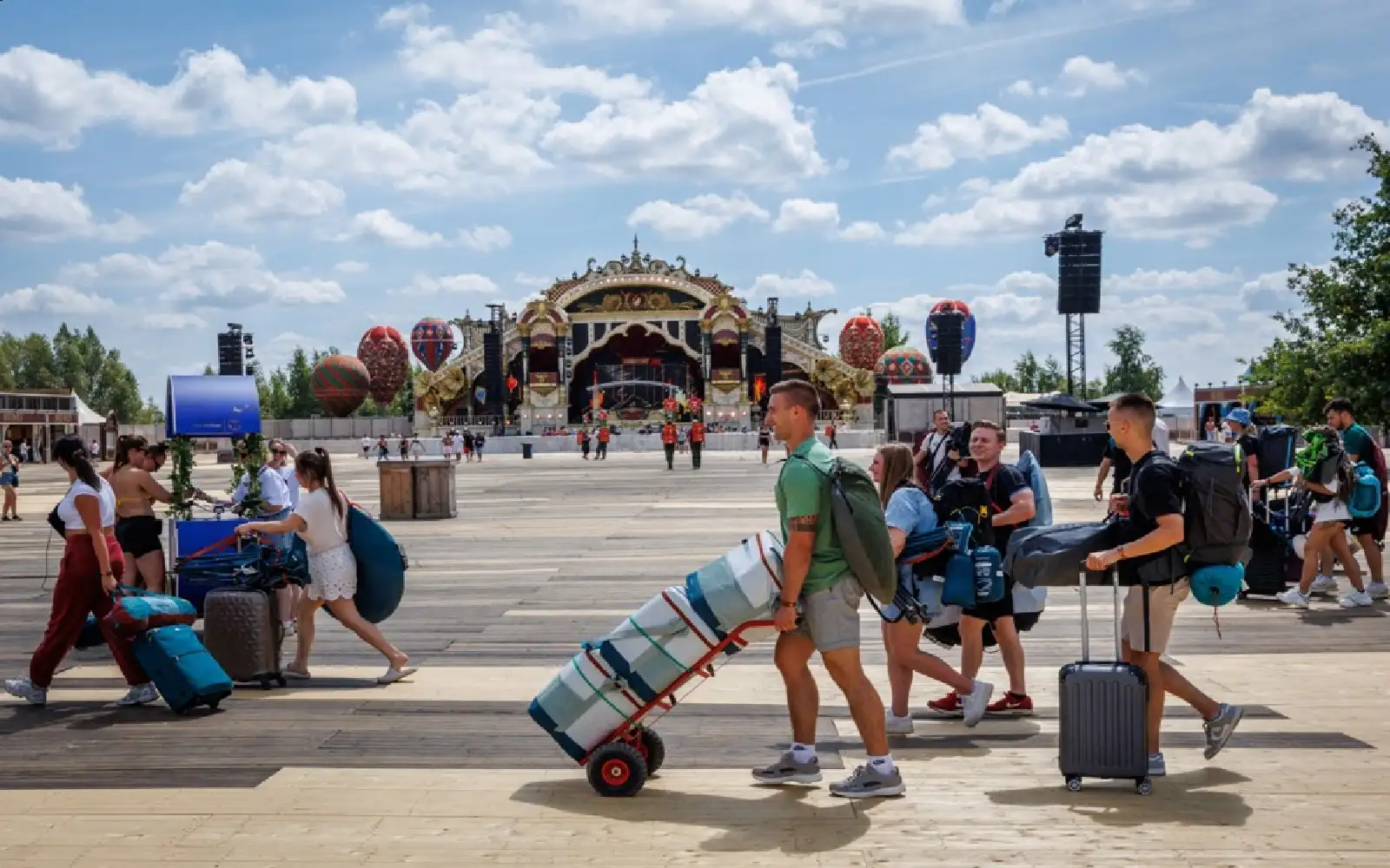 Shock and sadness as Tomorrowland music festival opens after fire