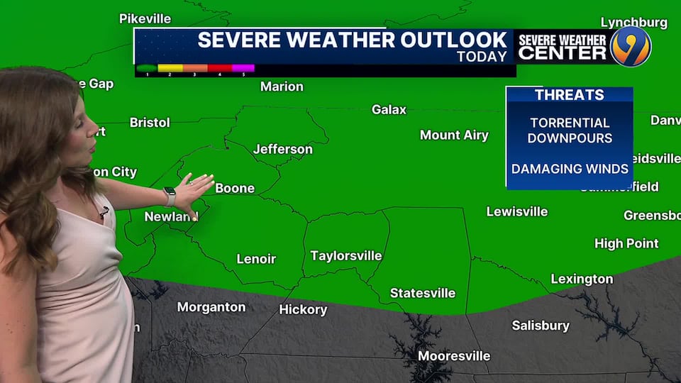 Thursday afternoon's forecast with Meteorologist Danielle Miller