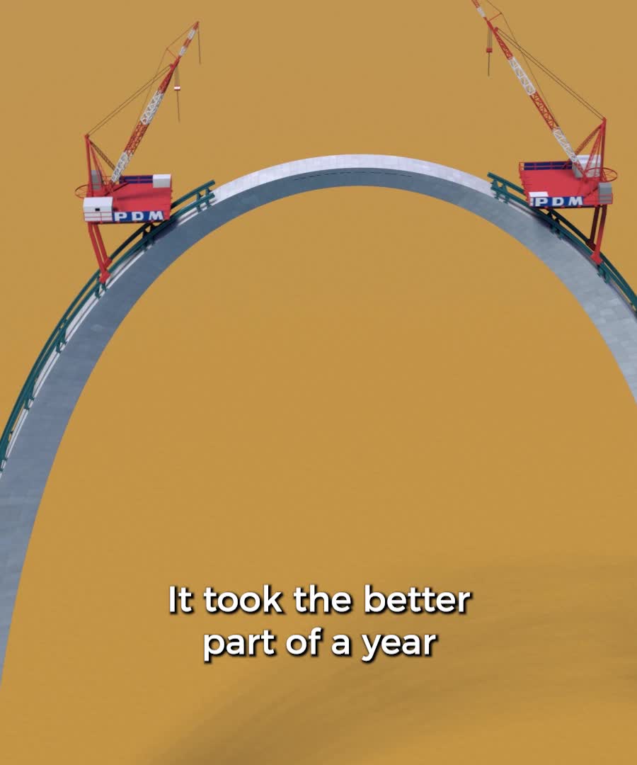 Exploring the Interior of the Gateway Arch in St. Louis