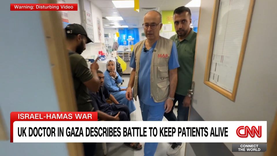 UK doctor in Gaza describes battle to keep patients alive