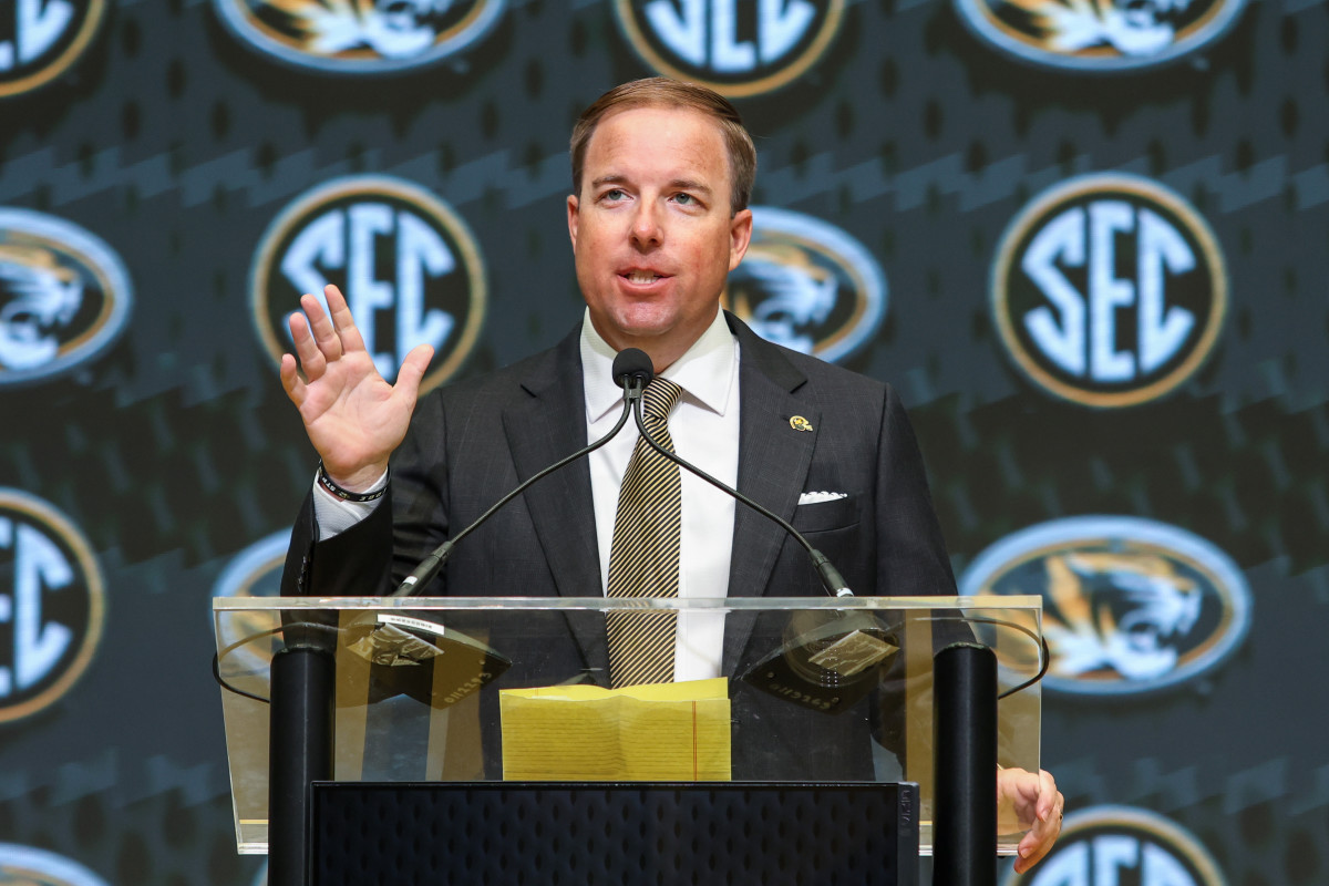 Mizzou Head Coach Eli Drinkwitz Pitches 30-Team College Football Playoff