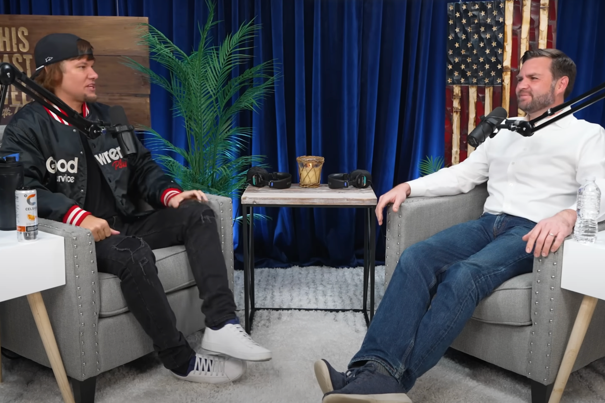Barron Trump-endorsed podcaster asks JD Vance ‘what changed?’ over his ...