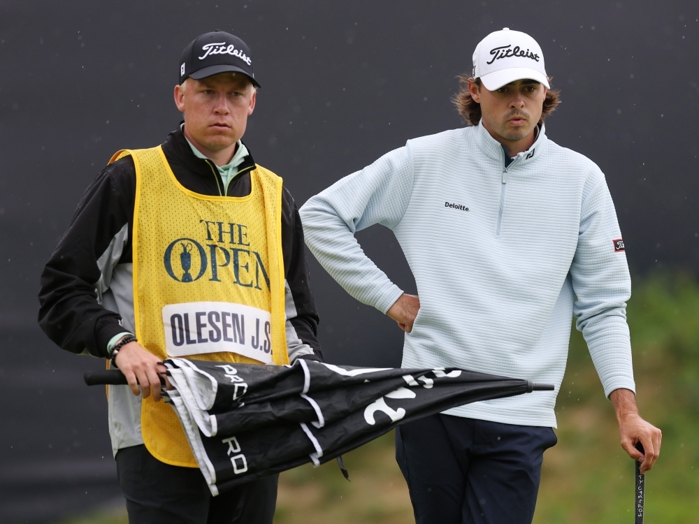 After turning down Masters invite, Jacob Olesen co-leads The Open after ...
