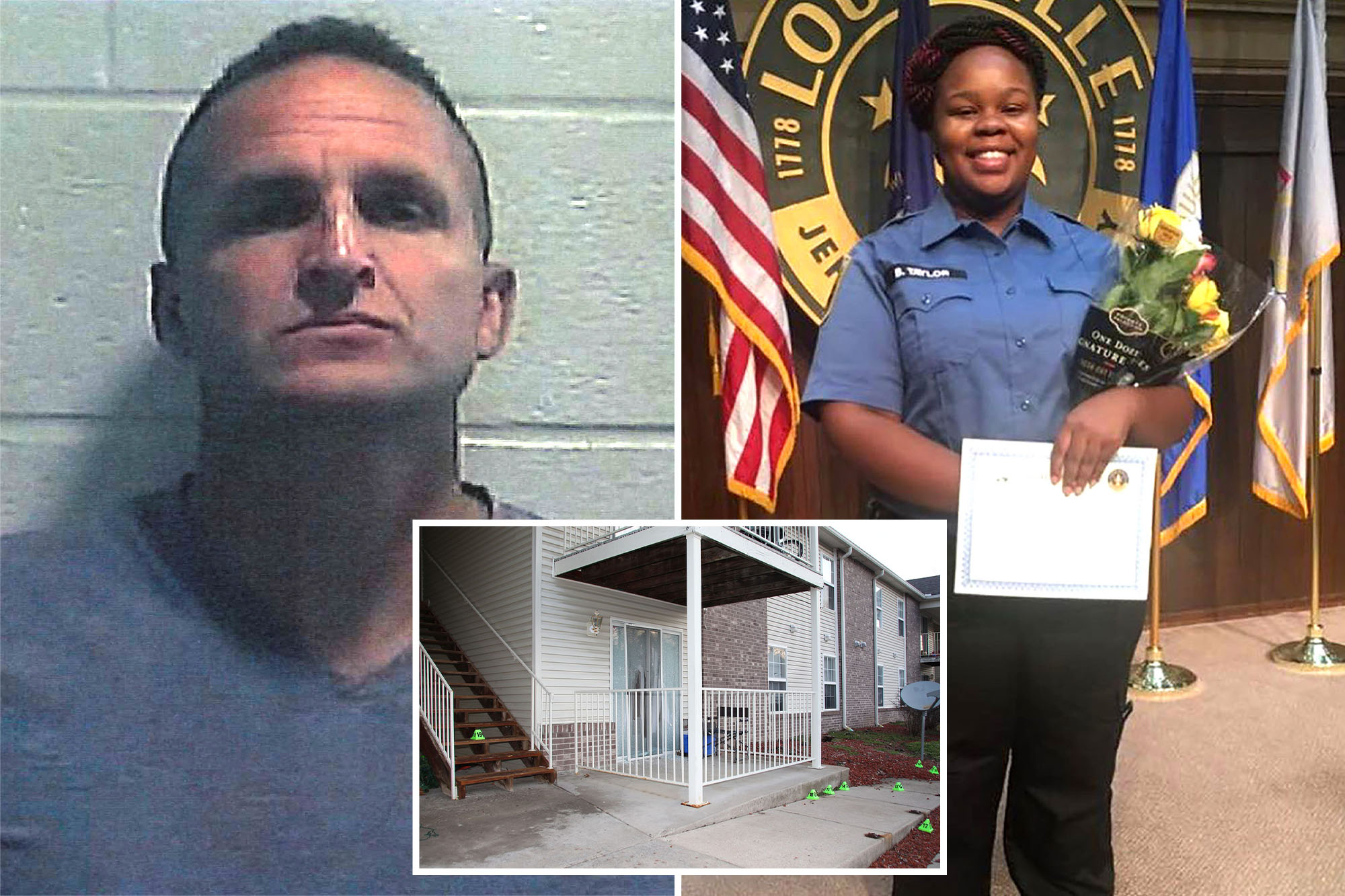 Breonna Taylor’s aunt arrested outside courthouse as cop in deadly raid ...