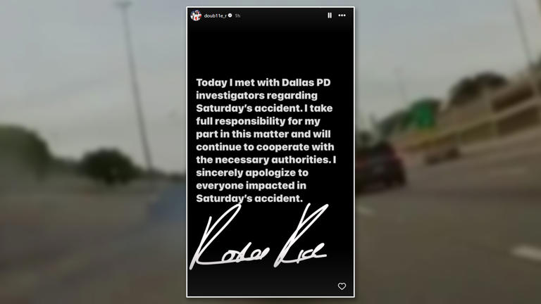 Rashee Rice pleads guilty, will spend time in jail after high-speed hit ...