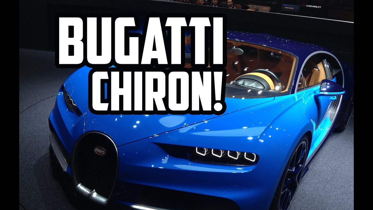 Bugatti Chiron Up Close!