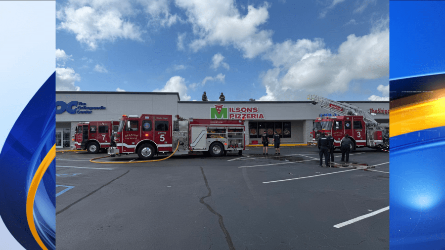 Decatur Fire & Rescue responds to fire at Milson’s Pizzeria