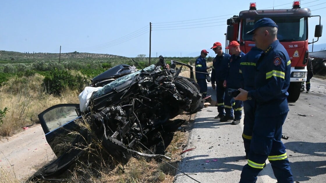 Τροχαίο στην Αργολίδα: Σφοδρή σύγκρουση νταλίκας με ΙΧ - Το τζιπ ...