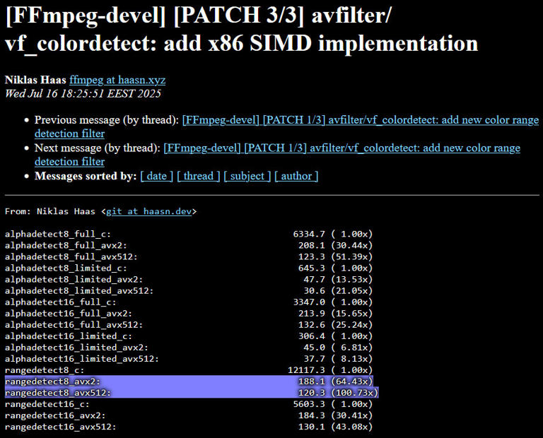 'The biggest speedup I've seen so far' — FFmpeg devs boast of another ...