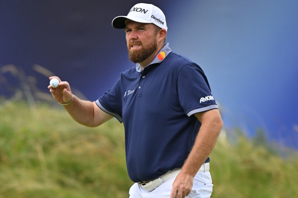 Shane Lowry happy to get tricky first British Open shot behind him