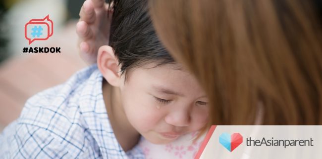 What should you do if your child hits their head?
