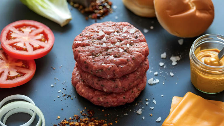 Give Burger Patties A Flavor-Packed Boost With This Breakfast Staple