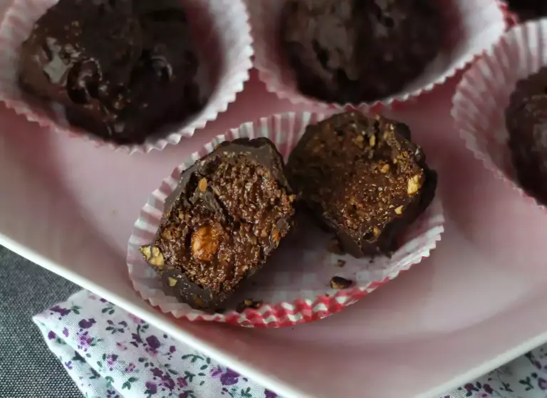 Bombones ferrero rocher caseros