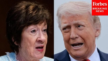 Susan Collins Swipes Trump Over 'Arbitrary' Grant Fund Cancellations
