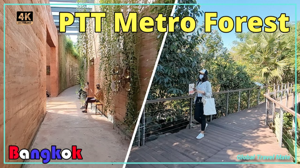 Bangkok PTT Metro Forest Park Skybridge and View Tower 🇹🇭 Thailand