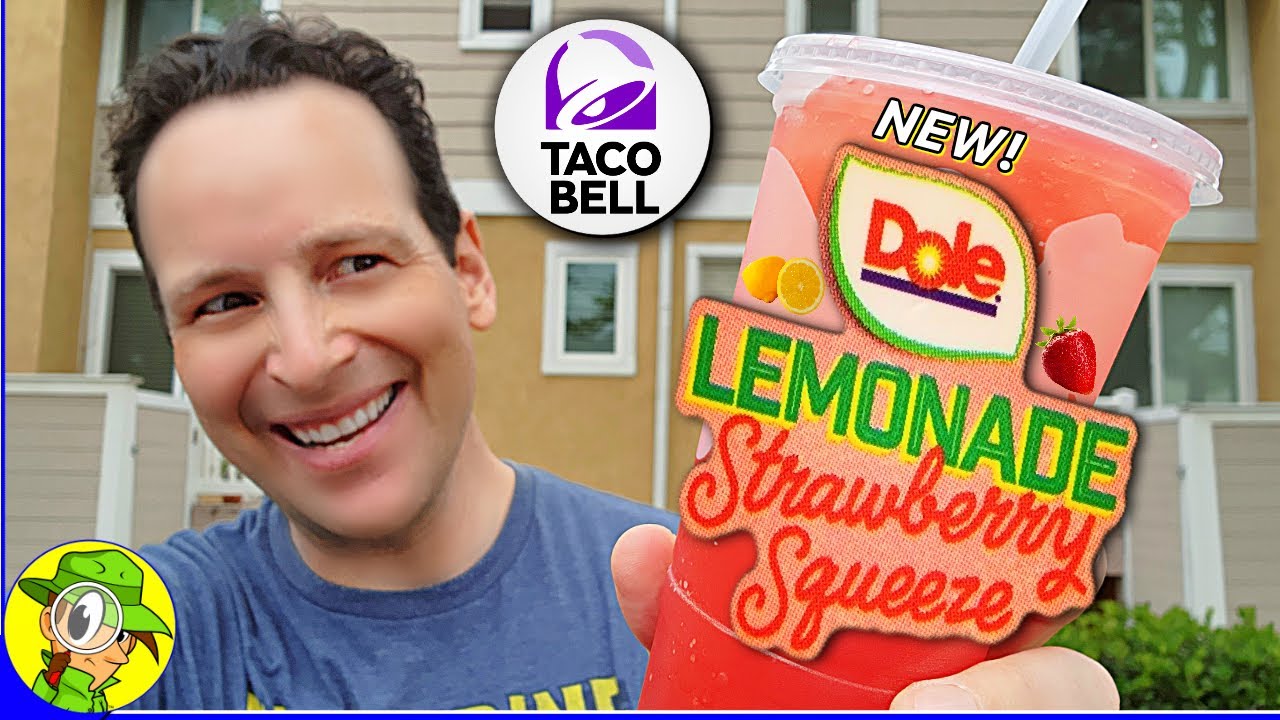 Taco Bell® Dole® Lemonade Strawberry Squeeze Review