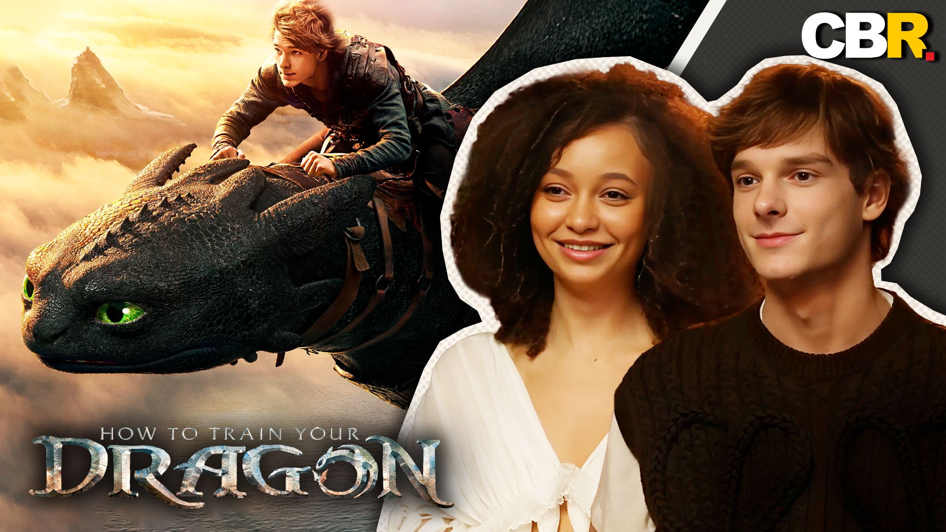 How to Train Your Dragon Stars Mason Thames & Nico Parker React to the ...