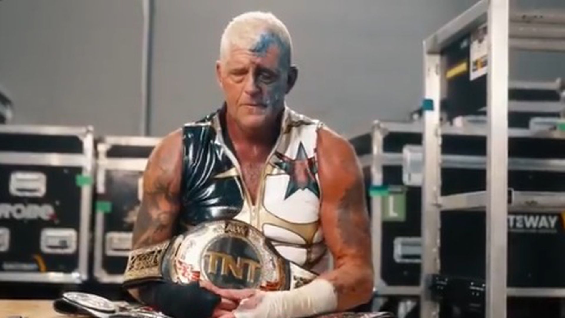 Kyle Fletcher blames Dustin Rhodes for making his mother cry