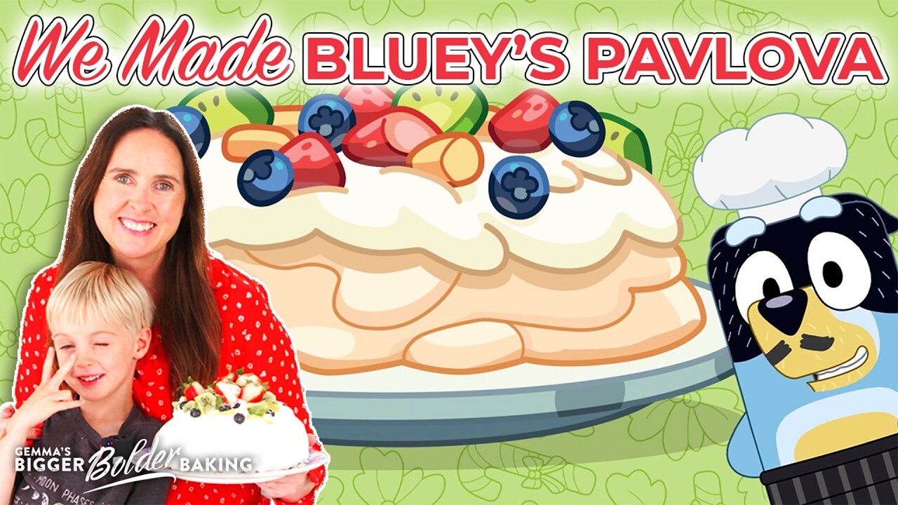 How to Make Pavlova Just Like in Bluey (Step-by-Step!)