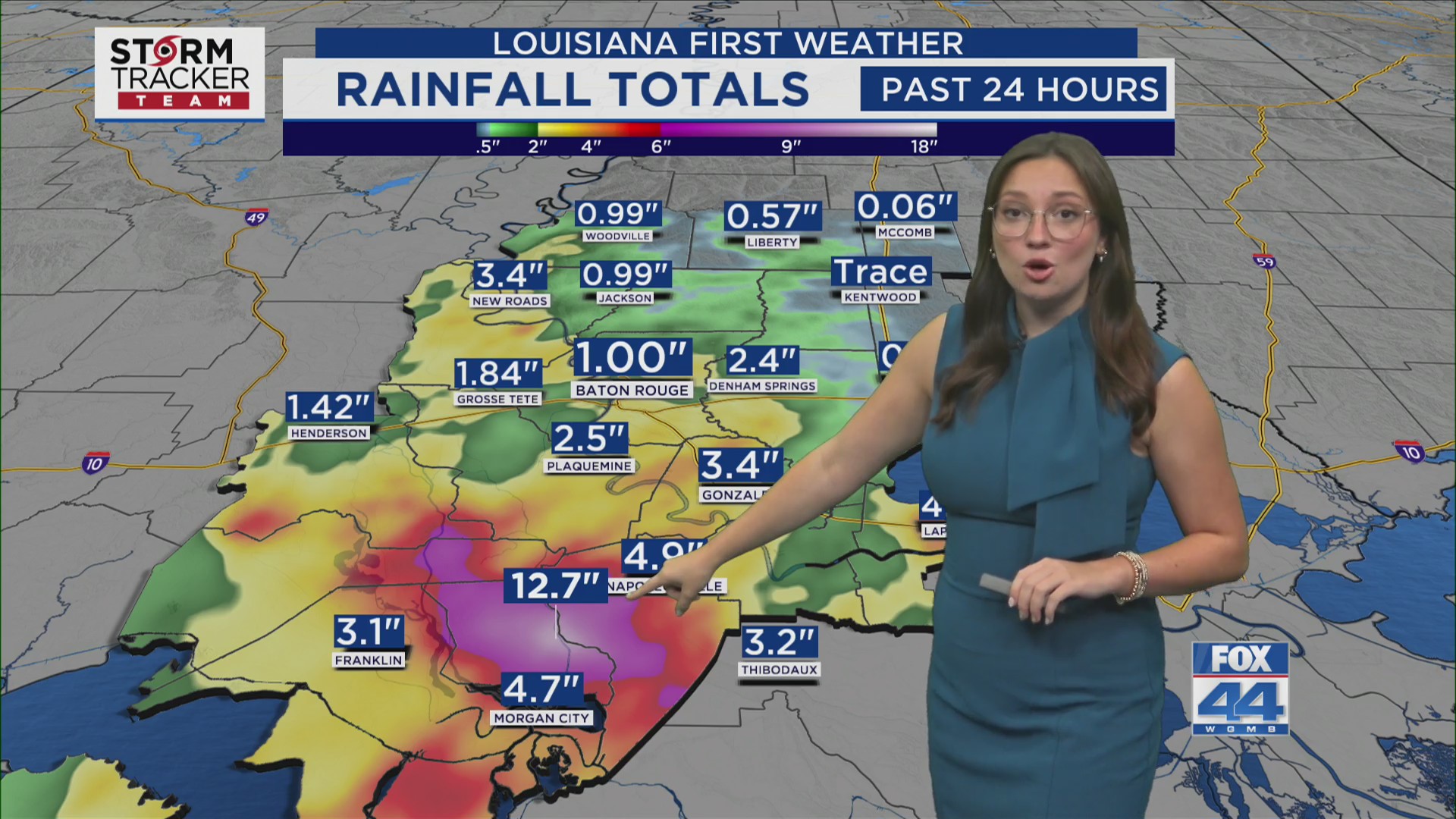 Baton Rouge Weather 7/17/25
