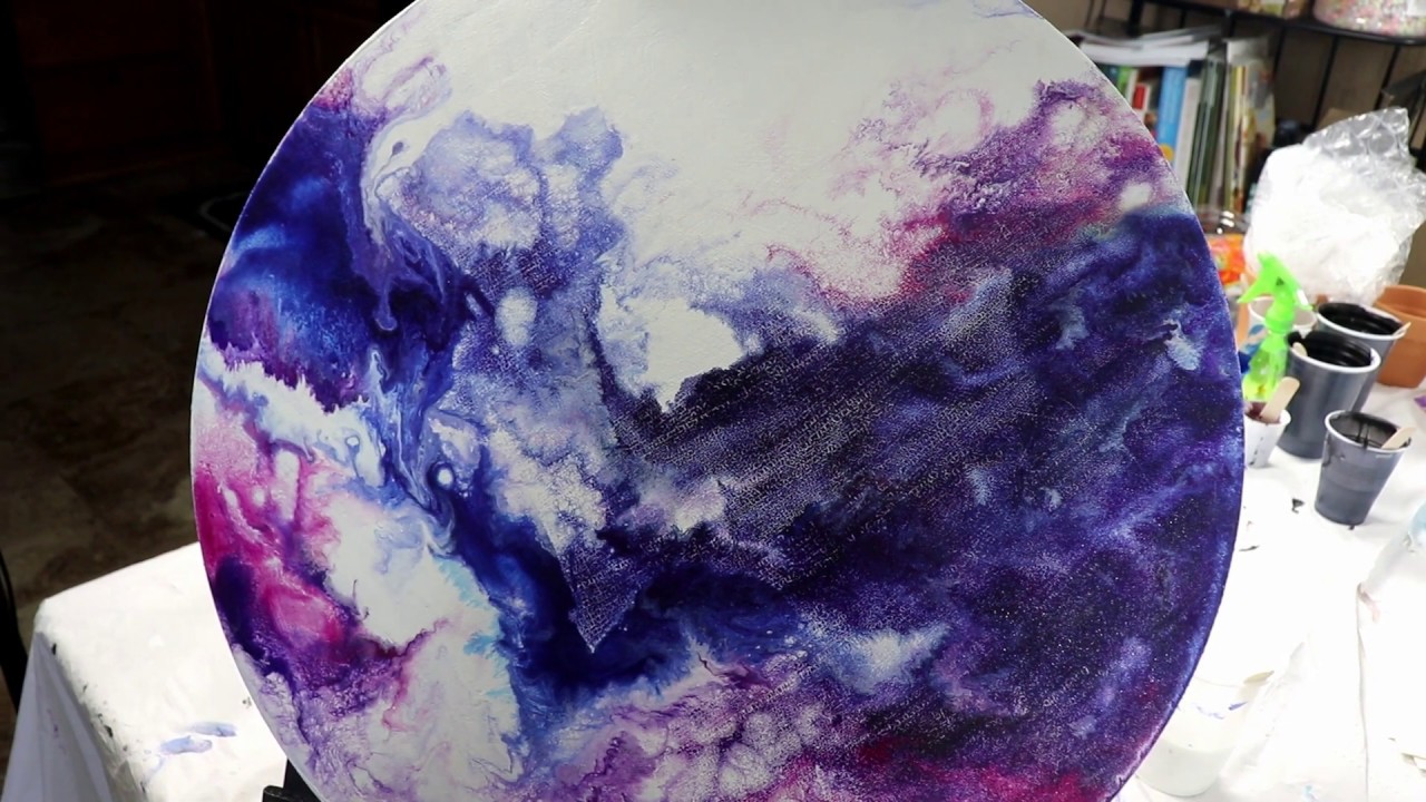How to Fix a Failed Pour Painting – Fluid Art Rescue Technique