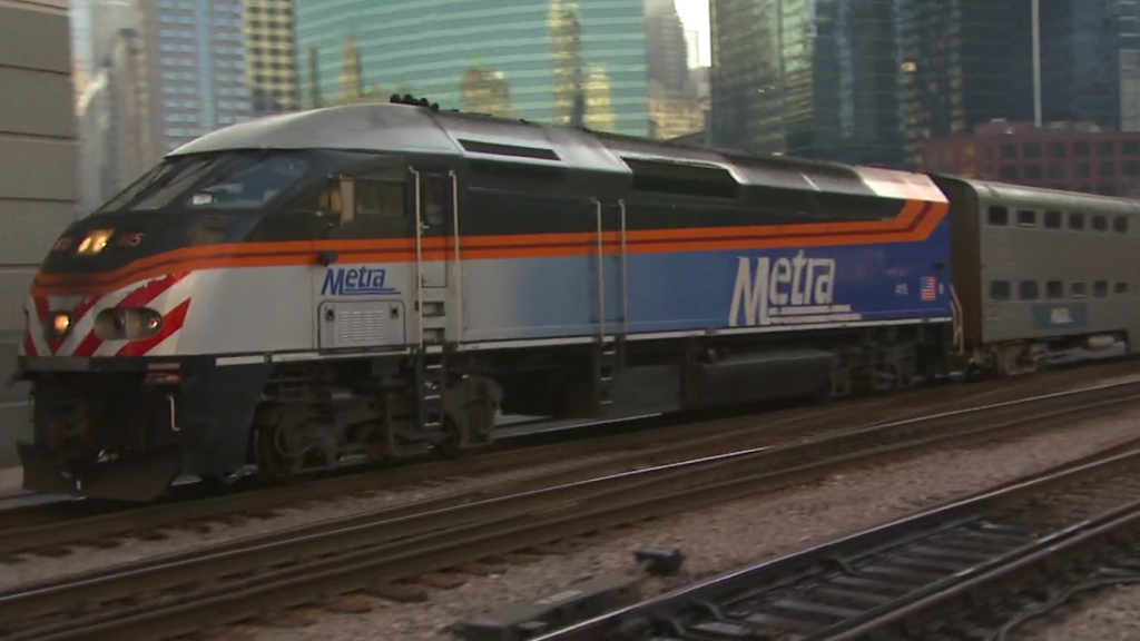 Metra Electric line snagged after train hits pedestrian at 27th Street