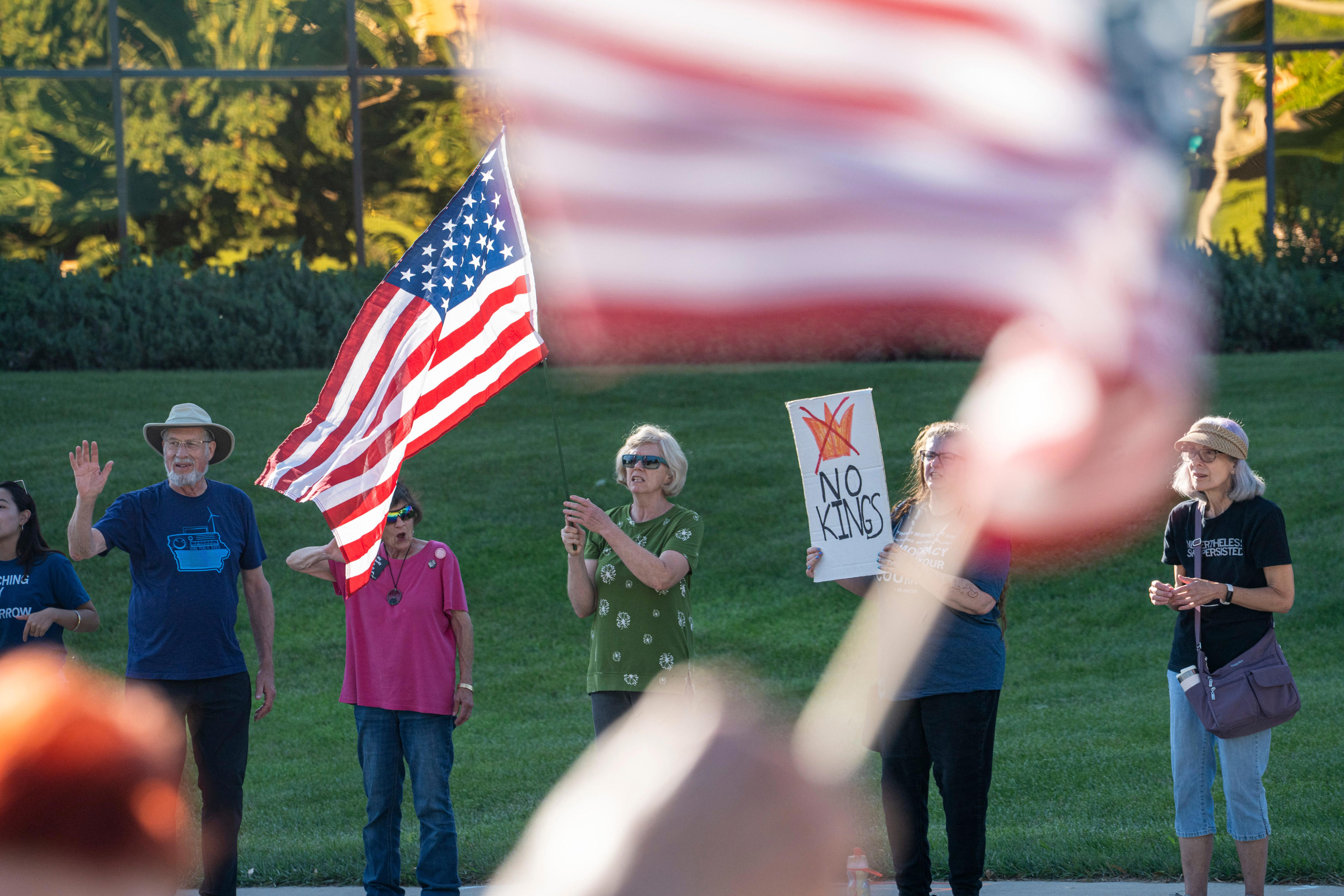 Hundreds rally in Des Moines for 'Good Trouble Lives On' protests in ...