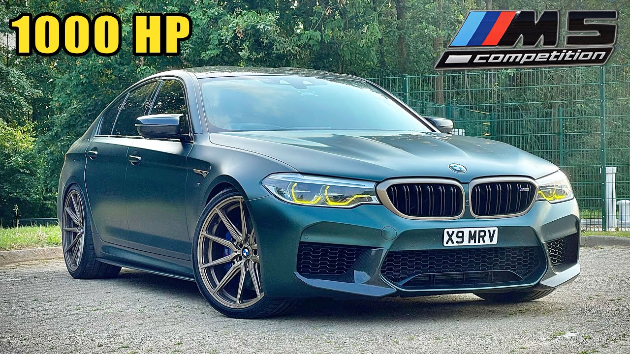 1000PS BMW M5 F90 – 342 KMH Topspeed-Test auf freier Autobahn