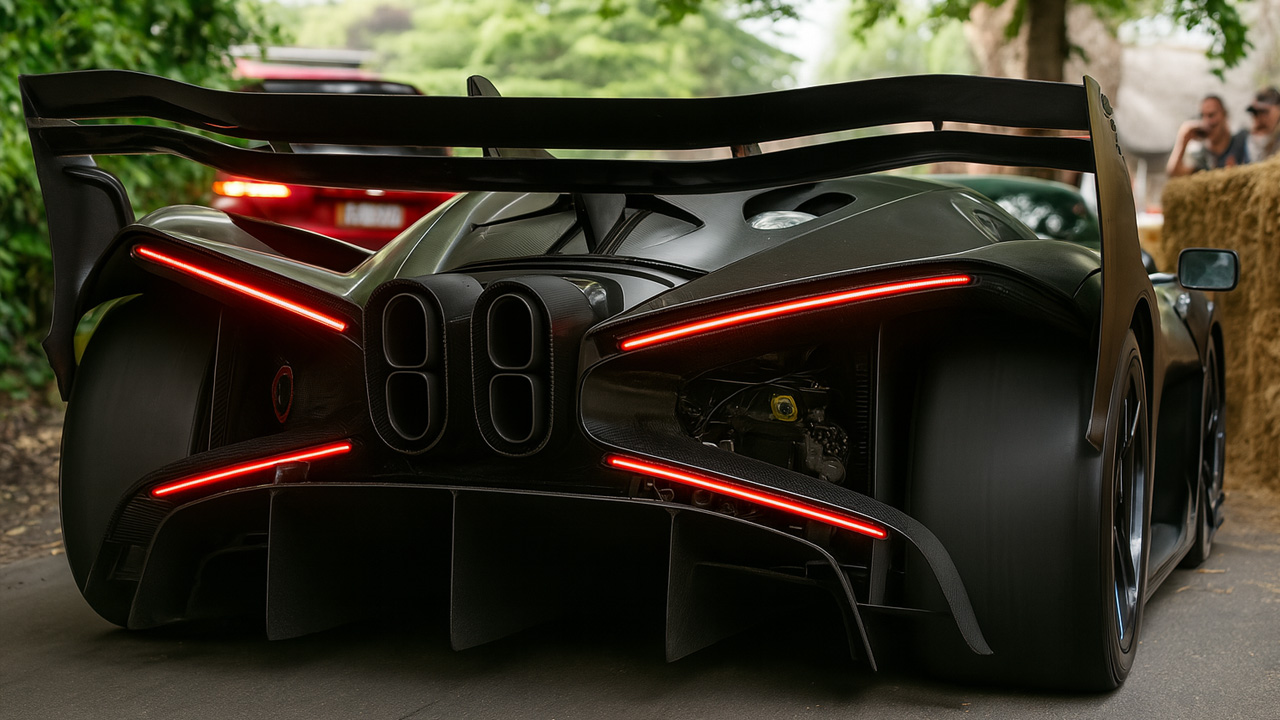 Bugatti Bolide – Brutal W16 Engine Sound, Start-Up and Full Acceleration