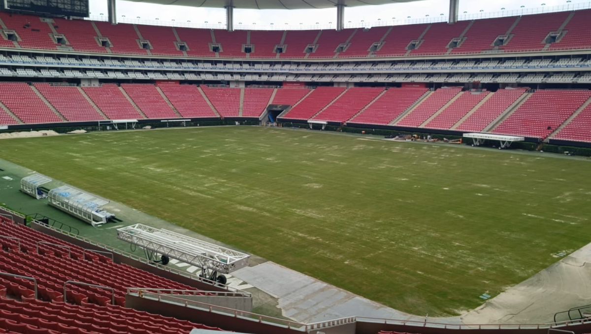 Estadio Akron luce con pasto colocado y en recuperación para el Mundial ...