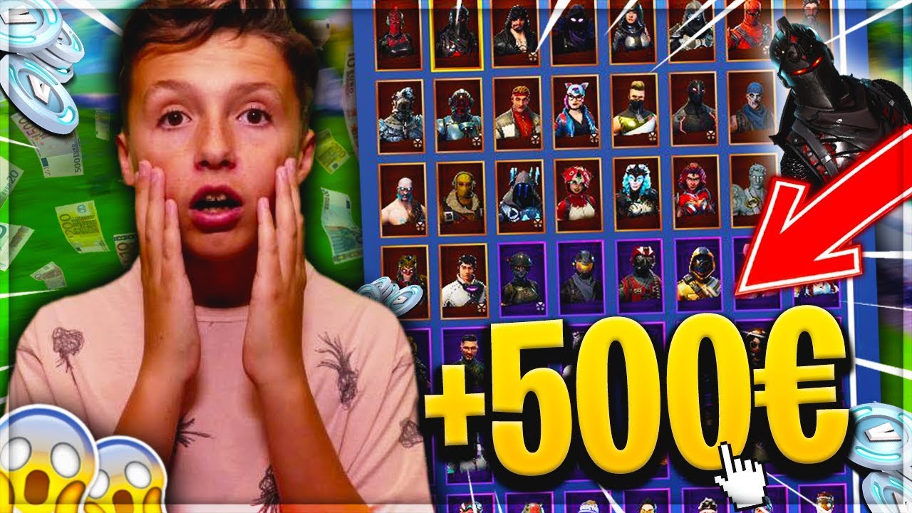 Présentation De Notre Casier Sur Fortnite ! (+500 $) !