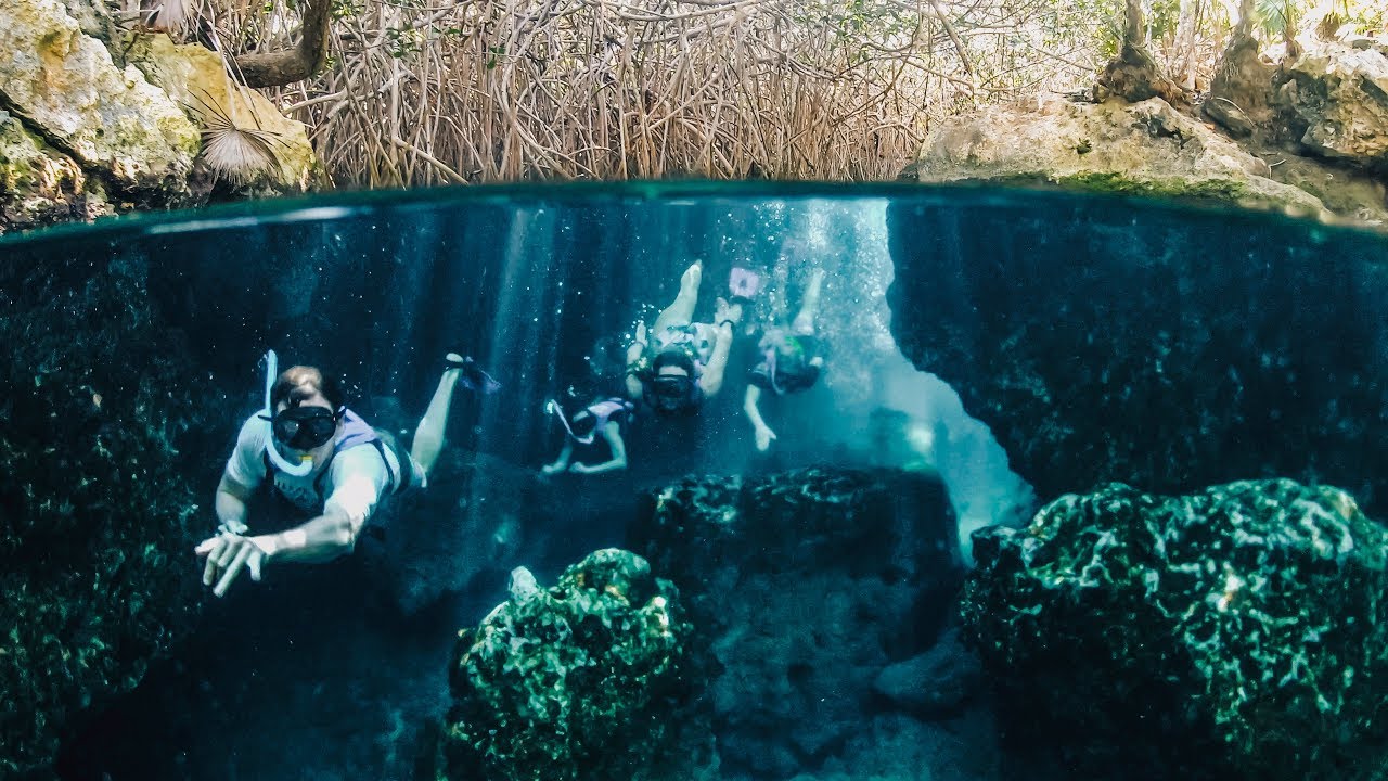 Mayan Ruins, Hidden Cenotes, and Flamingos in Mexico – Xcaret