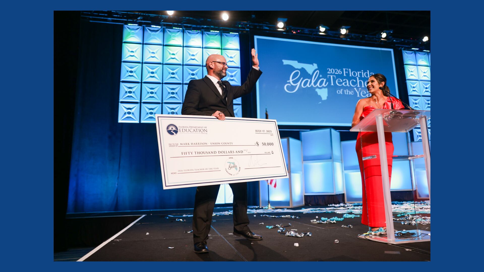 Union County teacher wins 2026 Florida Teacher of the Year