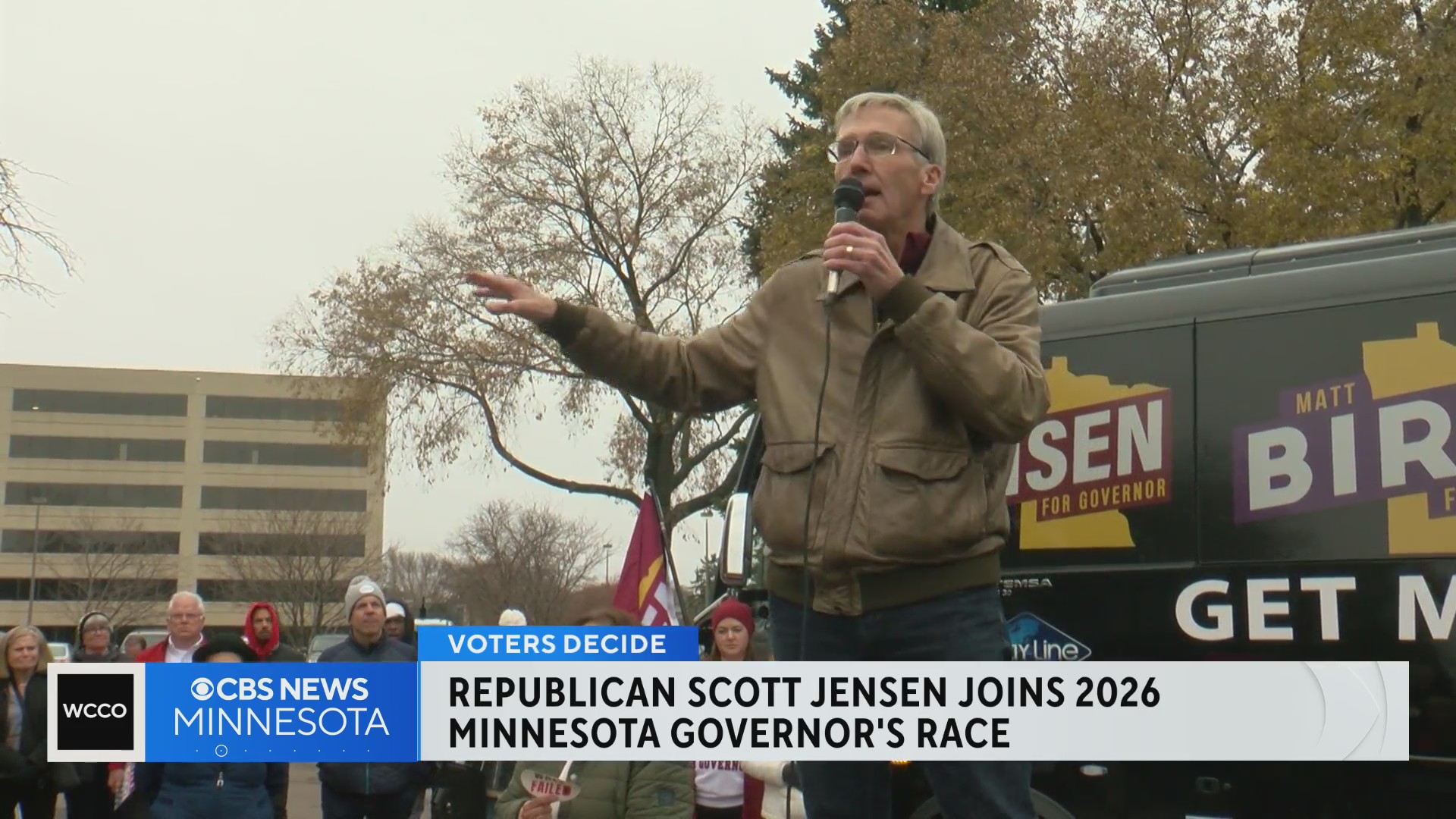 Scott Jensen announces 2026 campaign for Minnesota governor