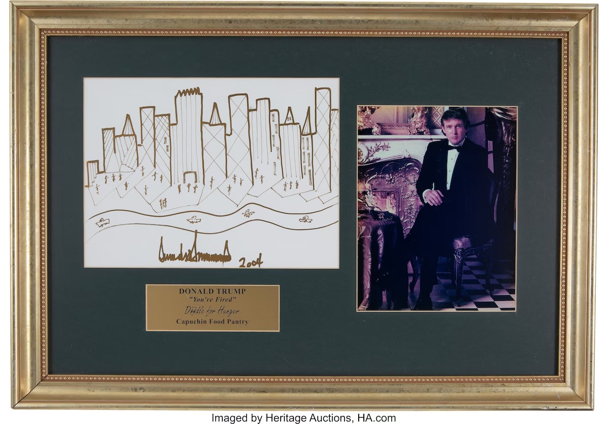 Trump Drawings Resurface After President Claims ‘I Never Wrote a ...