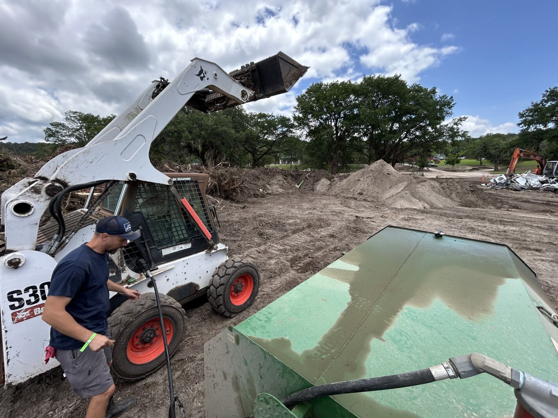 Troy man helps provide thousands of gallons of fuel for heavy equipment ...
