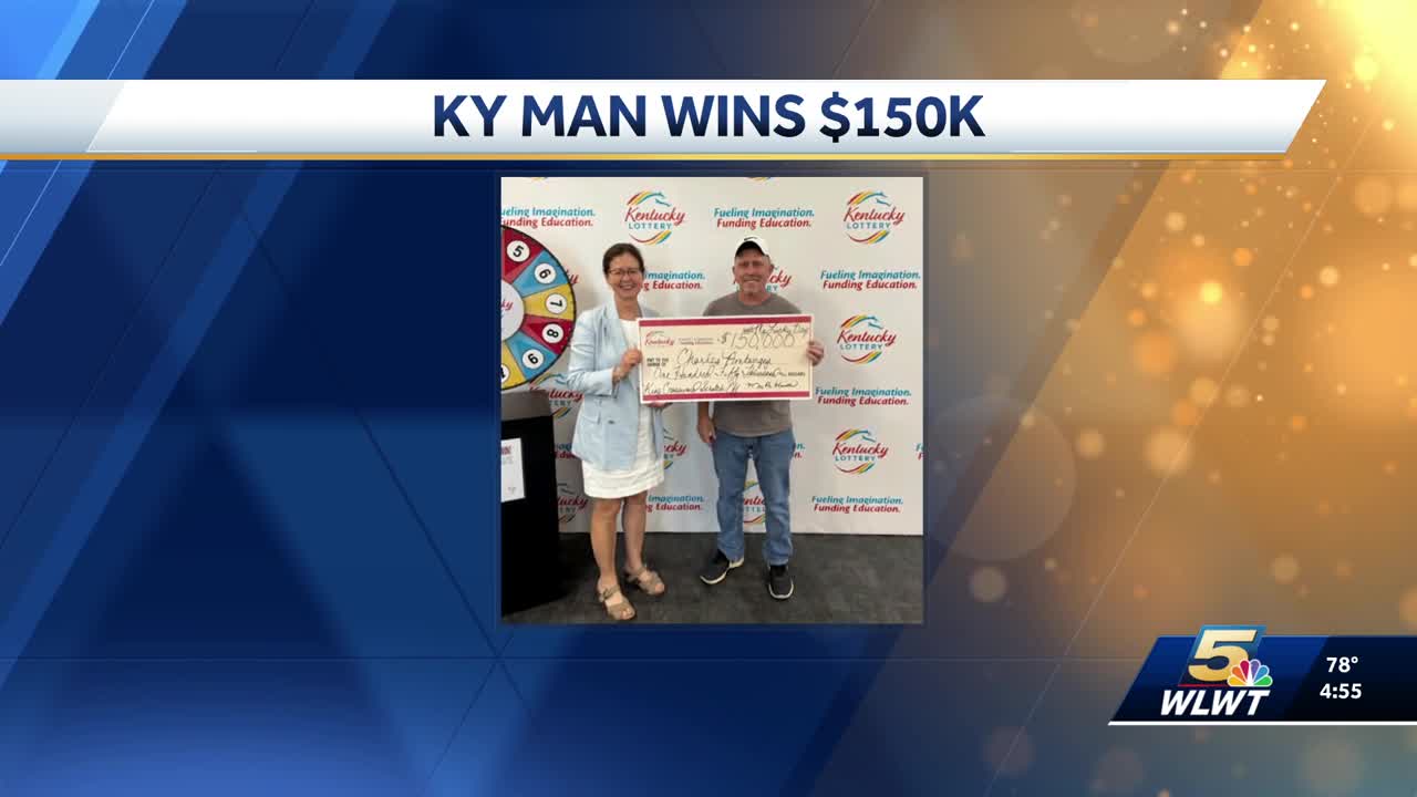 Kentucky man wins $150K on scratch-off ticket from vending machine