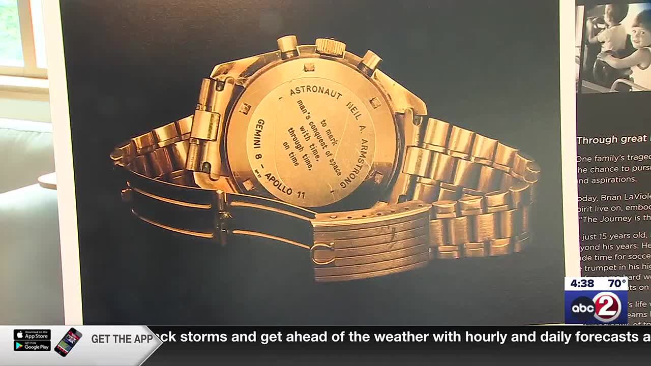 Brian LaViolette Foundation benefits from Neil Armstrong’s custom watch