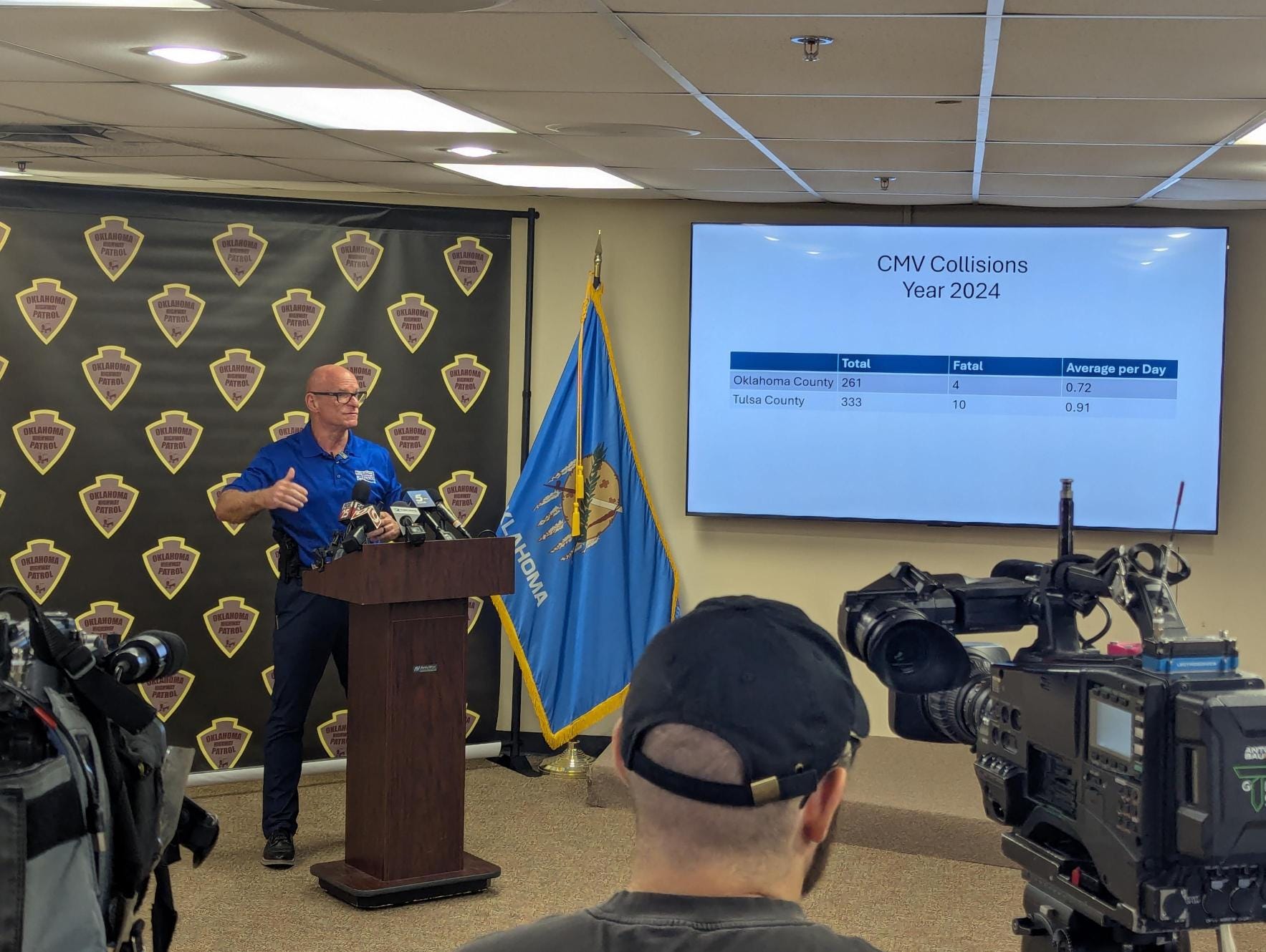 Oklahoma Highway Patrol plan to pull out of urban areas worries OKC police