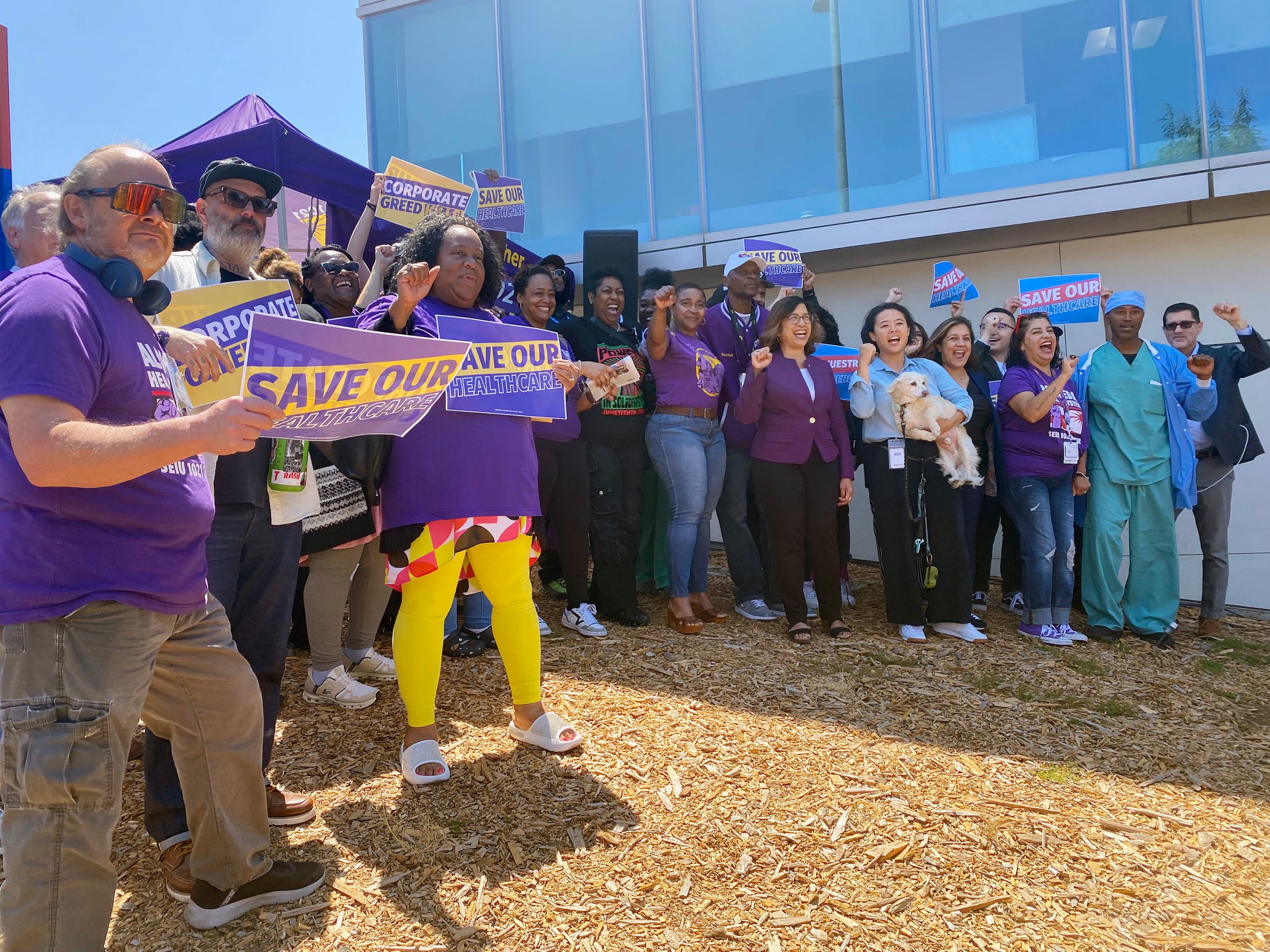 'When we fight, we win': Doctors, nurses, health workers rally against ...